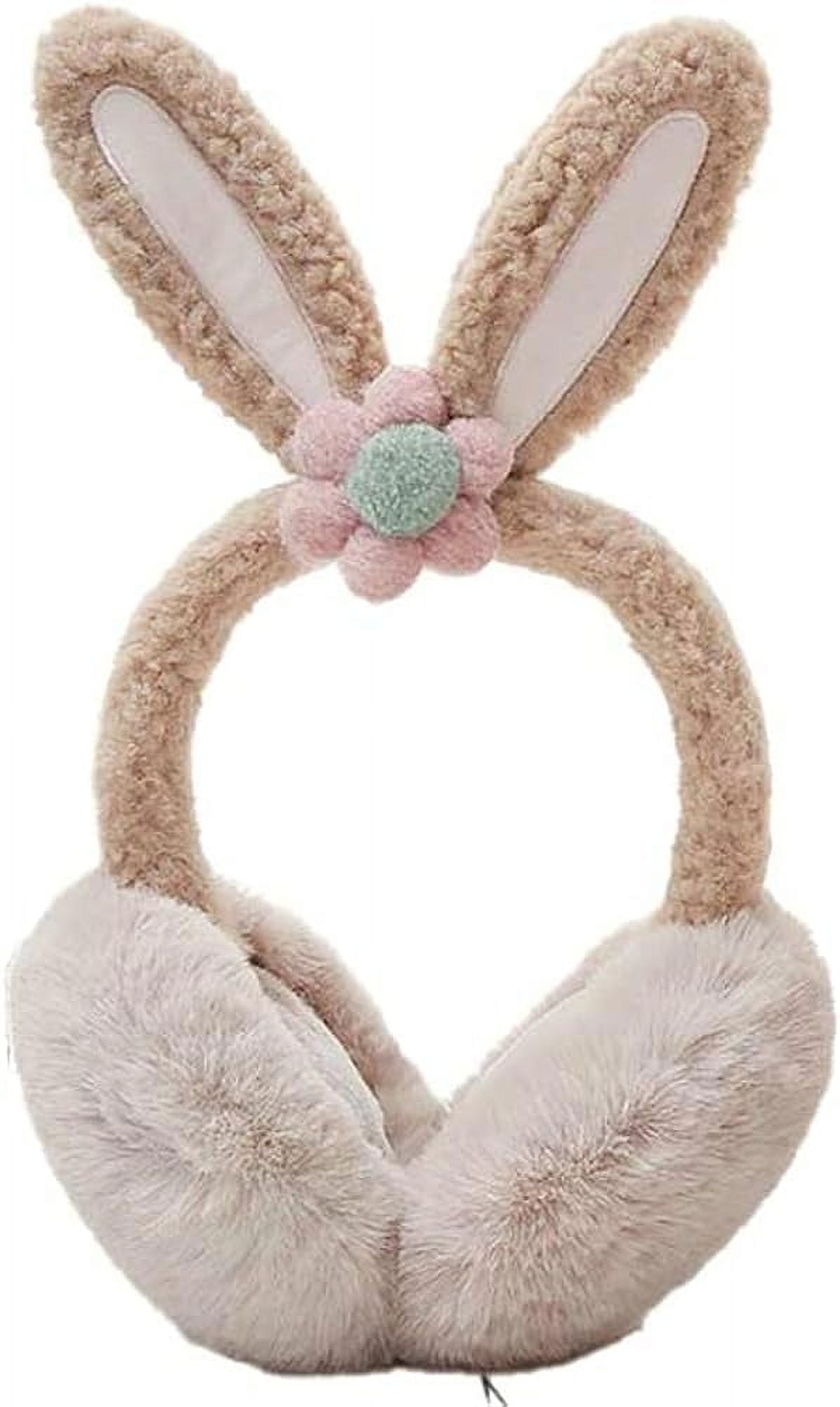 CoCopeaunts Women Winter Ear Muffs Soft Plush Cute Cute Animal Earmuffs ...