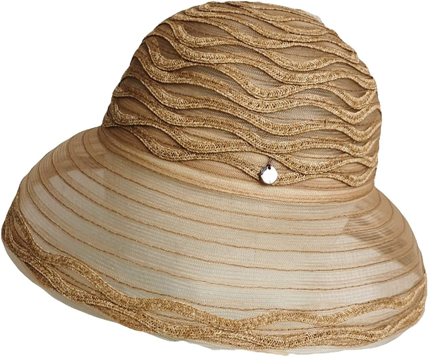 CoCopeaunts Womens Bucket Hat Summer Clear Mesh Breathable Sun Hat ...