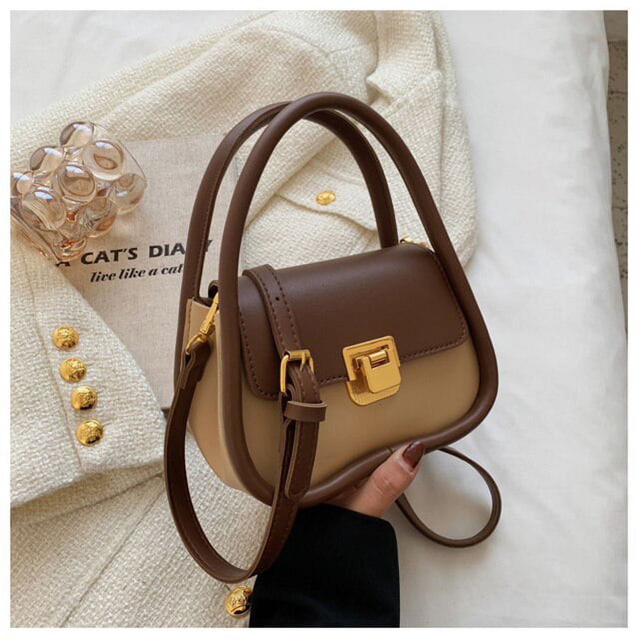 CoCopeaunts Womens Small Shoulder Bags Luxury Soft Leather Crossbody ...