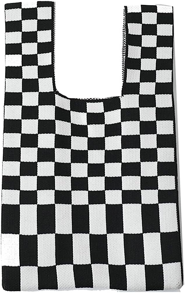 CoCopeaut Checkered Bags for Women Checkerboard Tote Bags Plaid Handbag ...