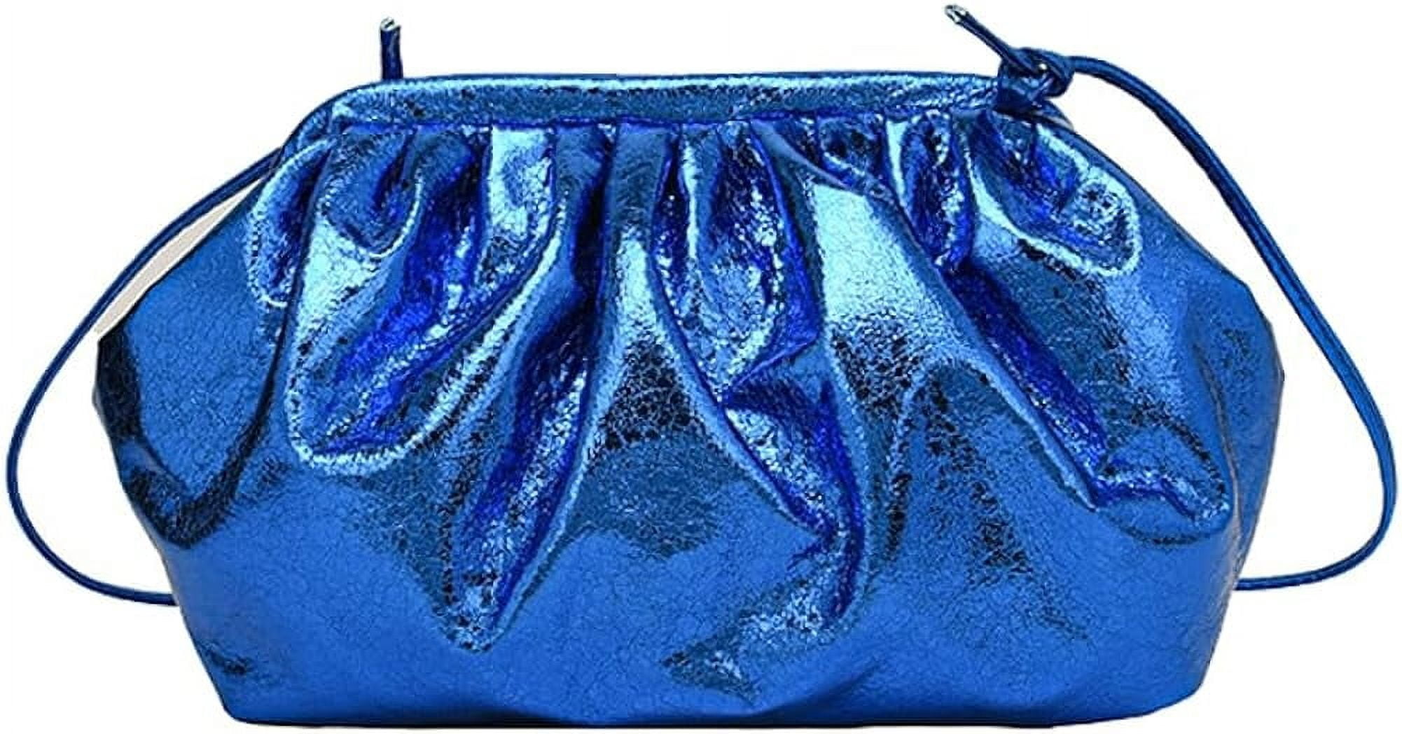 CoCopeaut Women Patent Leather Evening Bag Cloud Purse Clutch Dumpling ...