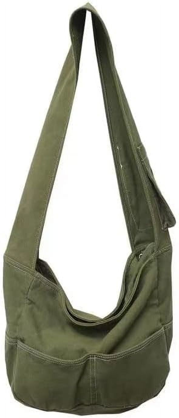CoCozhu Canvas Hobo Crossbody Bag for Women Casual Shoulder Bag Tote ...