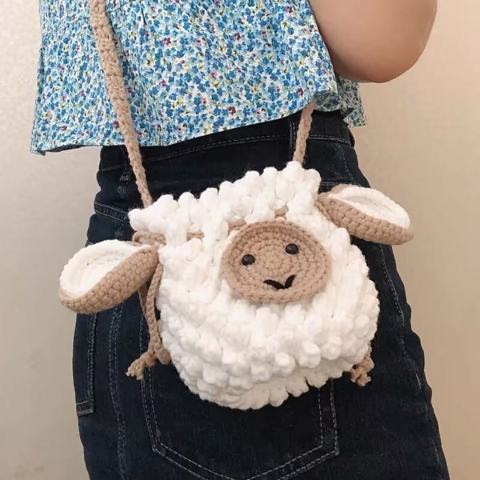 CoCozhu Finished Cartoon Handmade Bag, New Hand Woven Bag For Women's ...