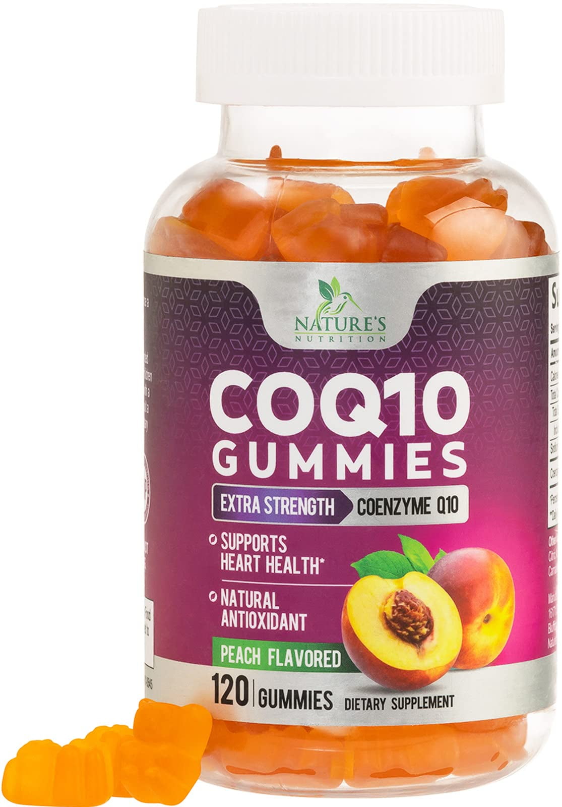CoQ10 100mg Gummies - Coenzyme Q10 Supplement, CoQ10 Gummies ...