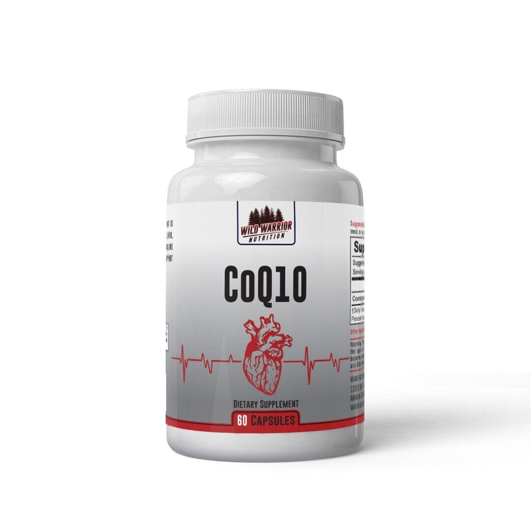 CoQ10 Capsules - 200 mg Co-Enzyme Q10 60 capsule - Walmart.com