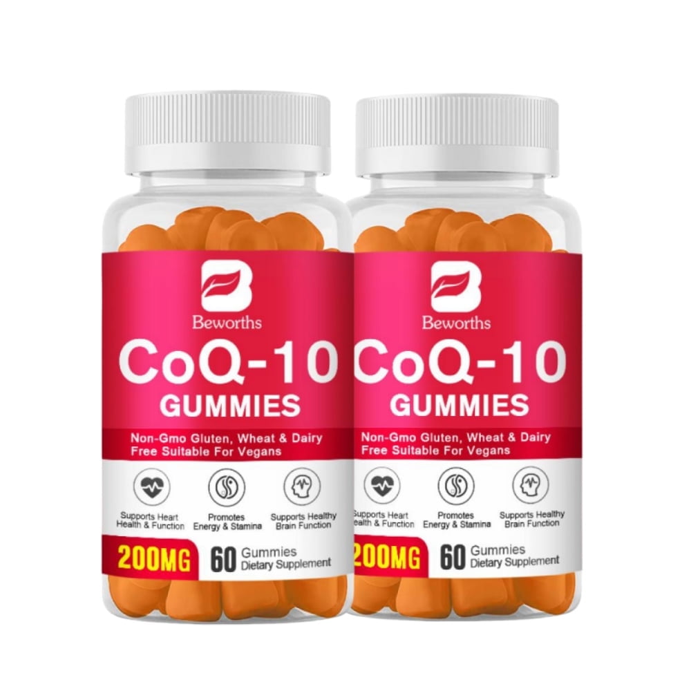 Beworths CoQ10 Gummies 200mg, High Absorption, Heart Health, Cellular ...