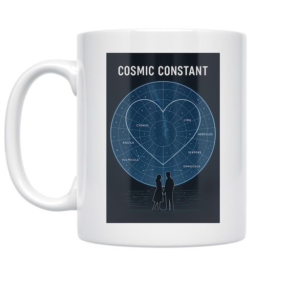 CoS1Mic Constant Mug Celestial Blueprint Design Ceramic, 11 oz ...