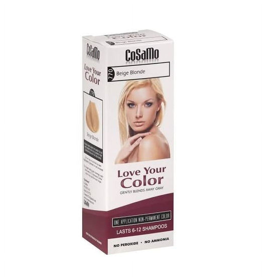 CoSaMo - Love Your Color Non-Permanent Hair Color 770 Beige Blonde - 3 ...