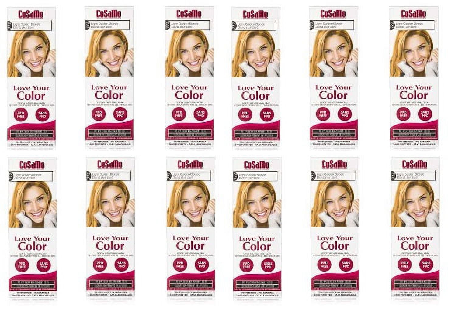 CoSaMo - Love Your Color Non-Permanent Hair Color 772 Light Golden ...