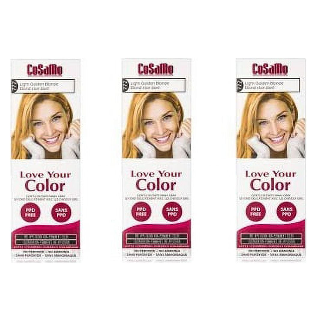 CoSaMo - Love Your Color Non-Permanent Hair Color 772 Light Golden ...