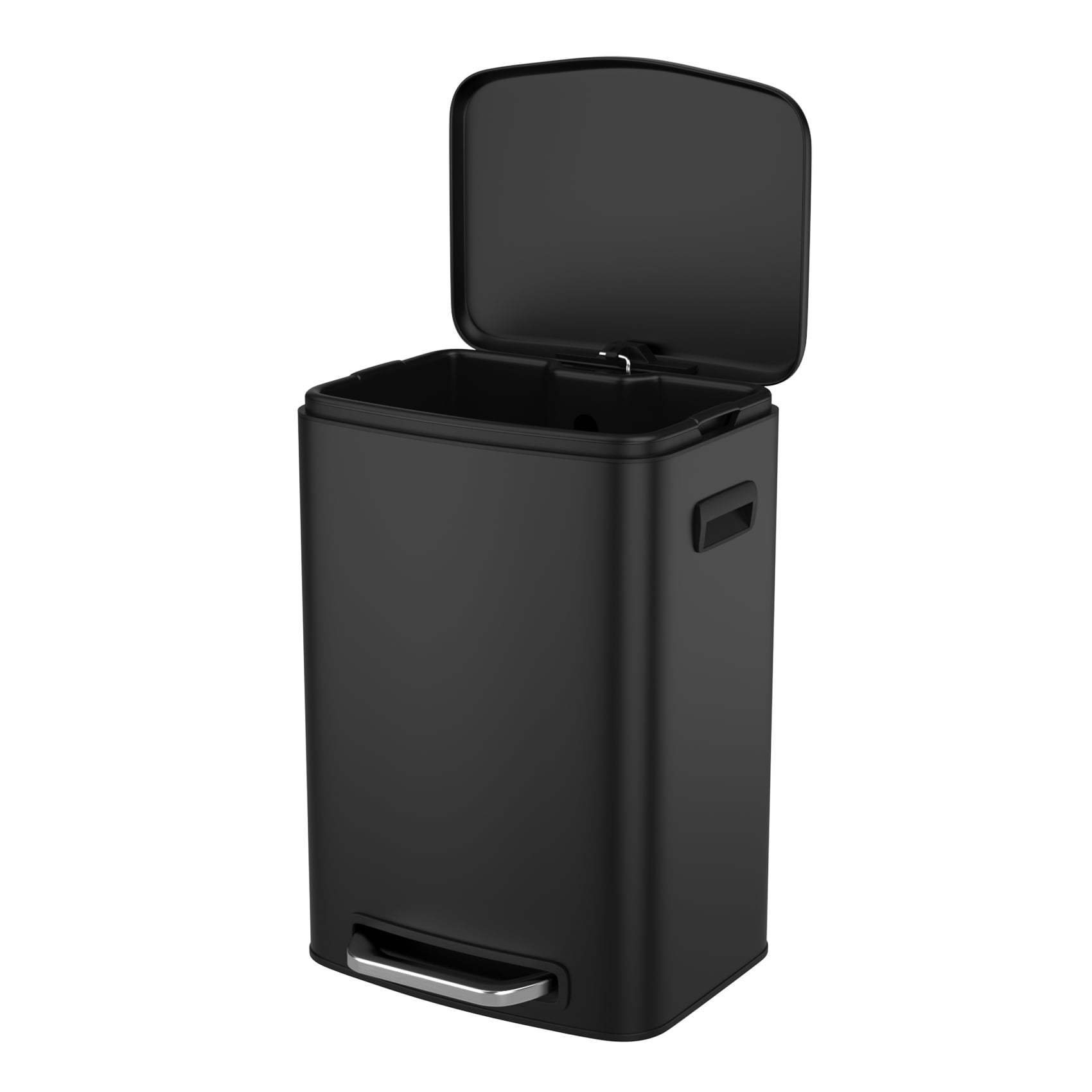 CoSoTower 13 Gallon 50L Kitchen Foot Pedal Operated Soft Close Trash ...