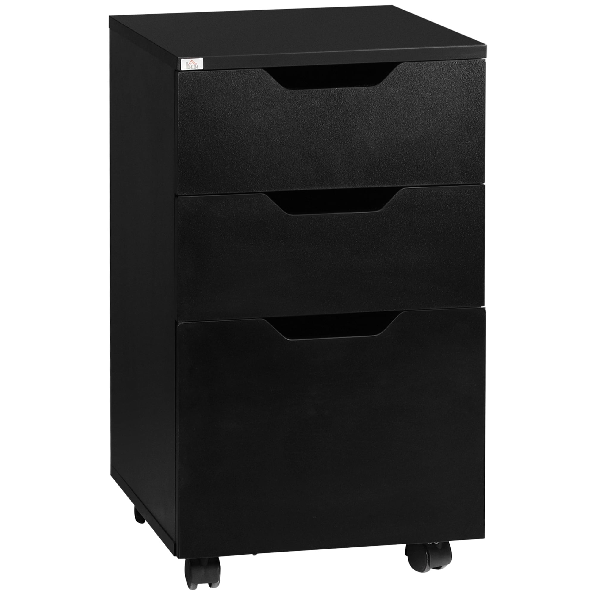 CoSoTower 3 Drawer Mobile File Cabinet, Rolling Printer Stand, Vertical ...
