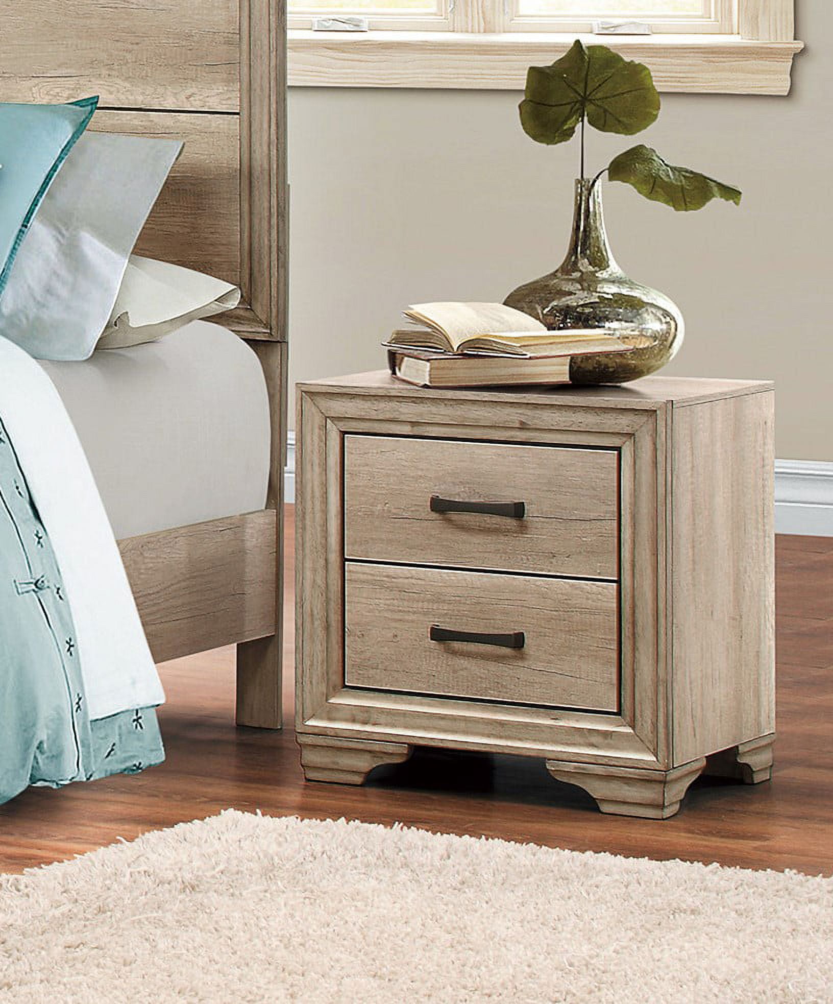 CoSoTower Contemporary Bedroom Furniture 1Pc Nightstand of Drawers ...
