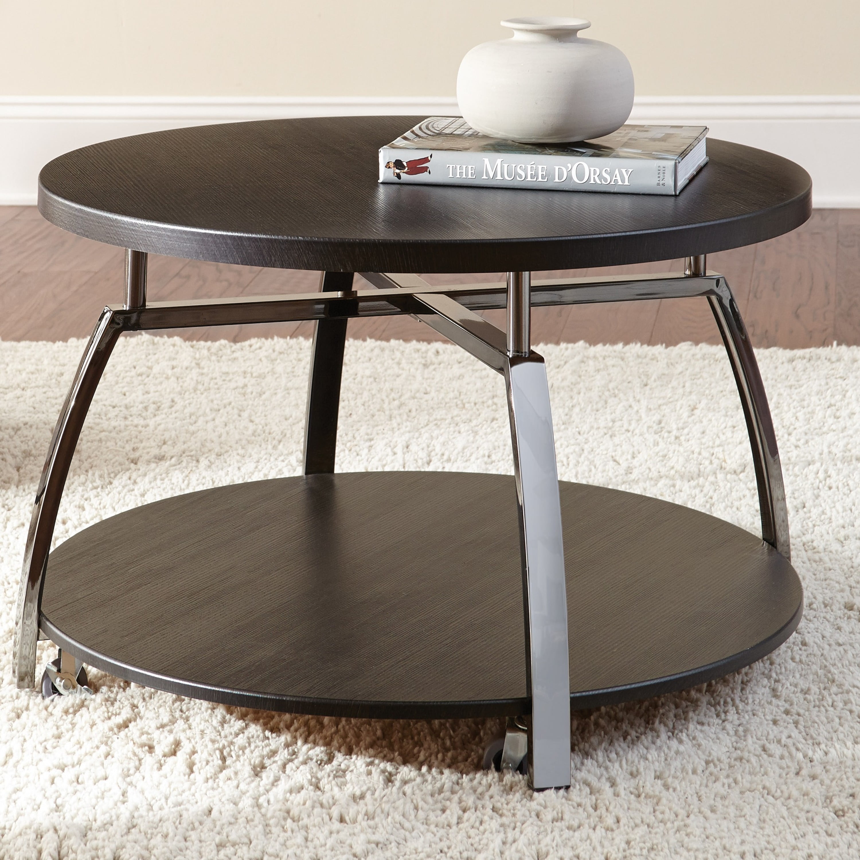 CoSoTower Elegant Table Collection - Soft Round Shapes, Silvershield ...