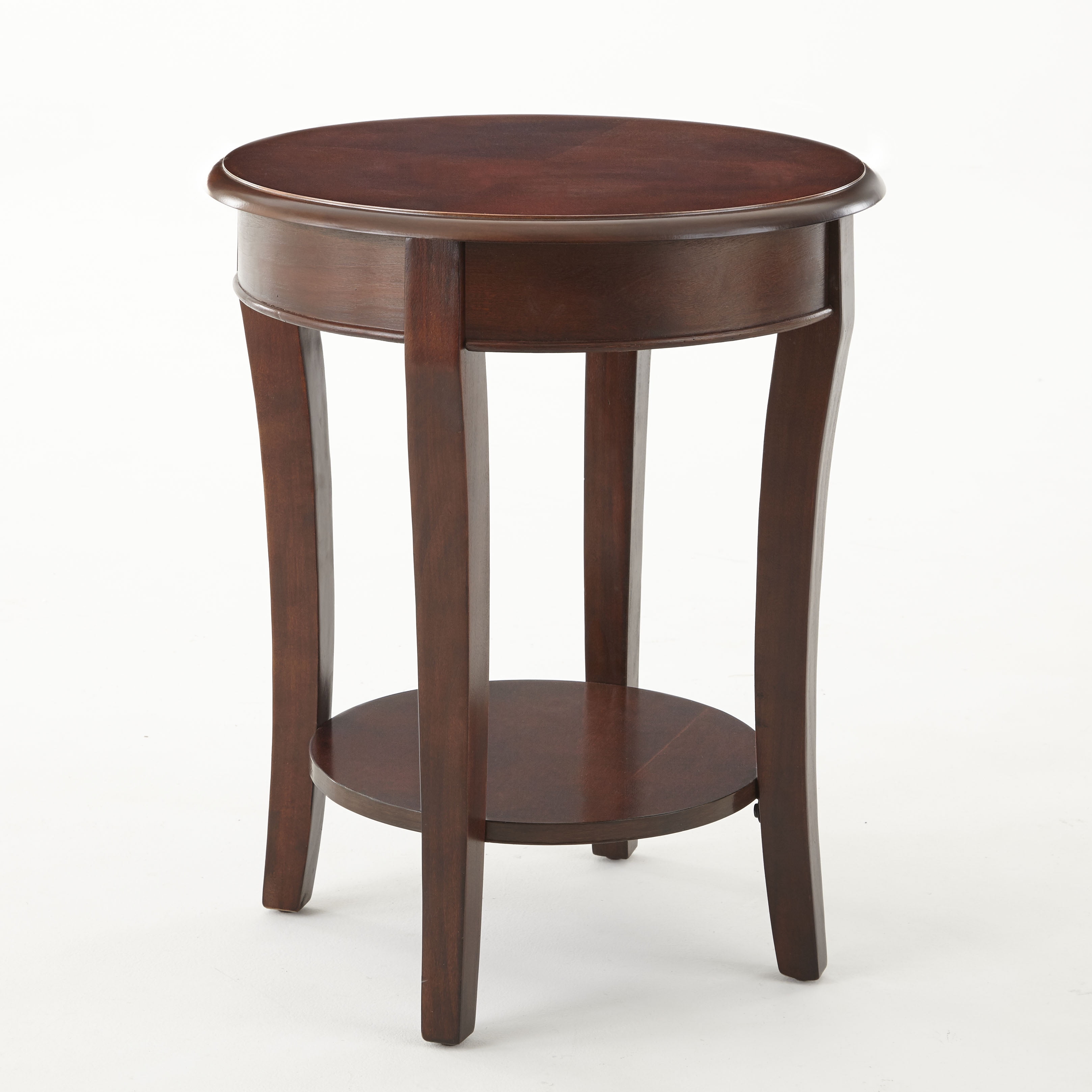CoSoTower End Table 20" Round - Brown - Walmart.com