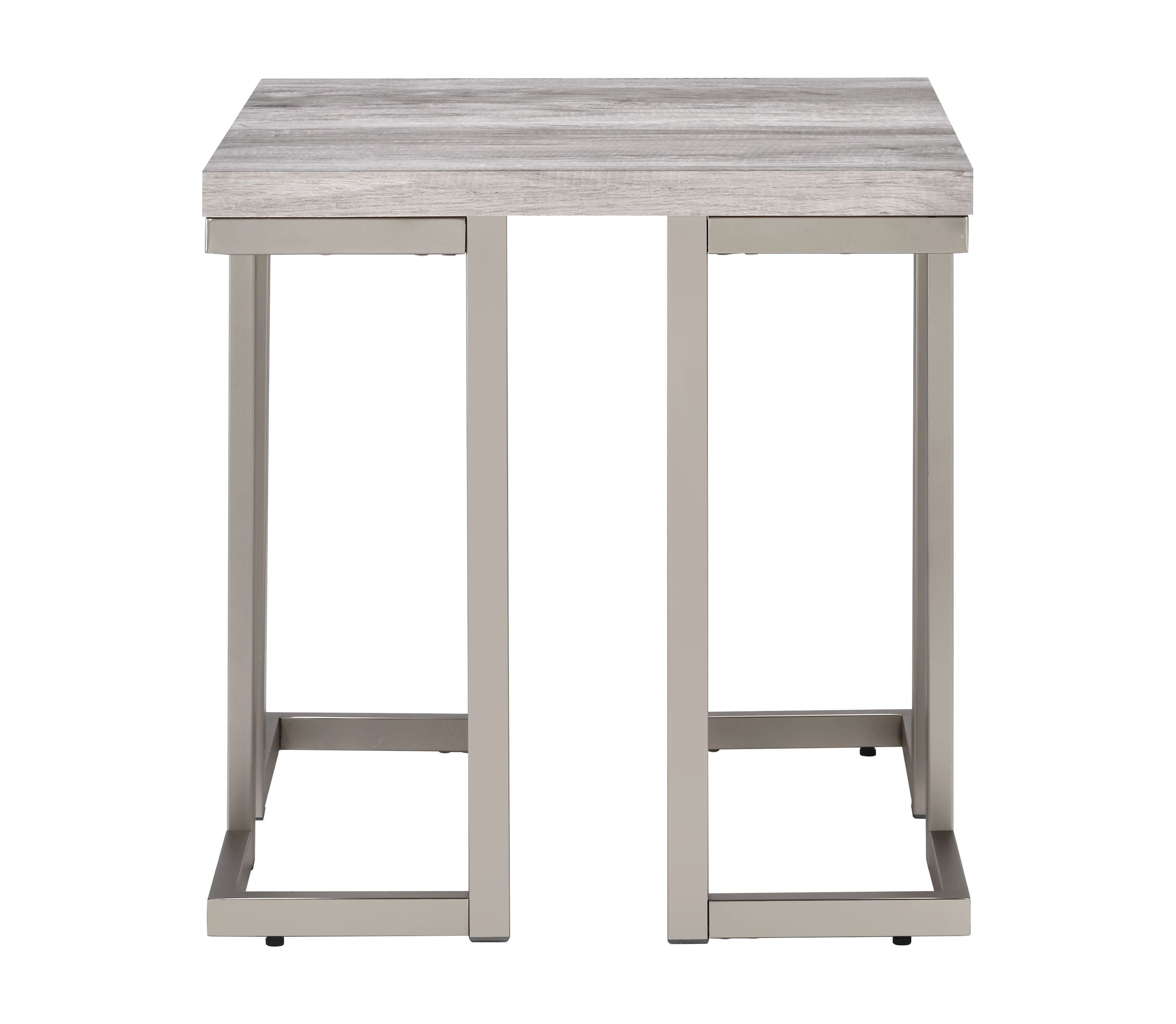 CoSoTower End Table - White - Walmart.com