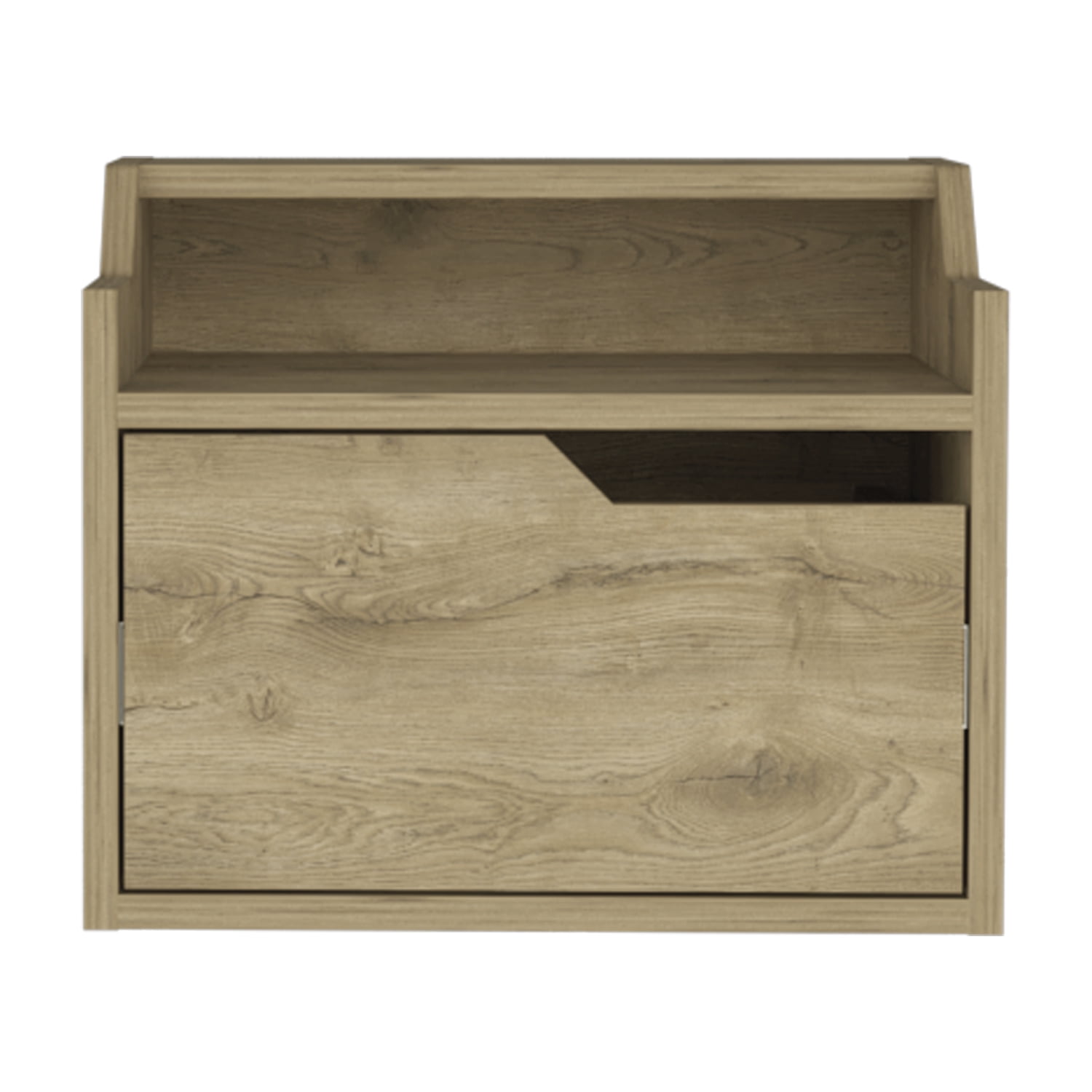 CoSoTower Floating Nightstand Chester, Bedroom, Macadamia - Walmart.com