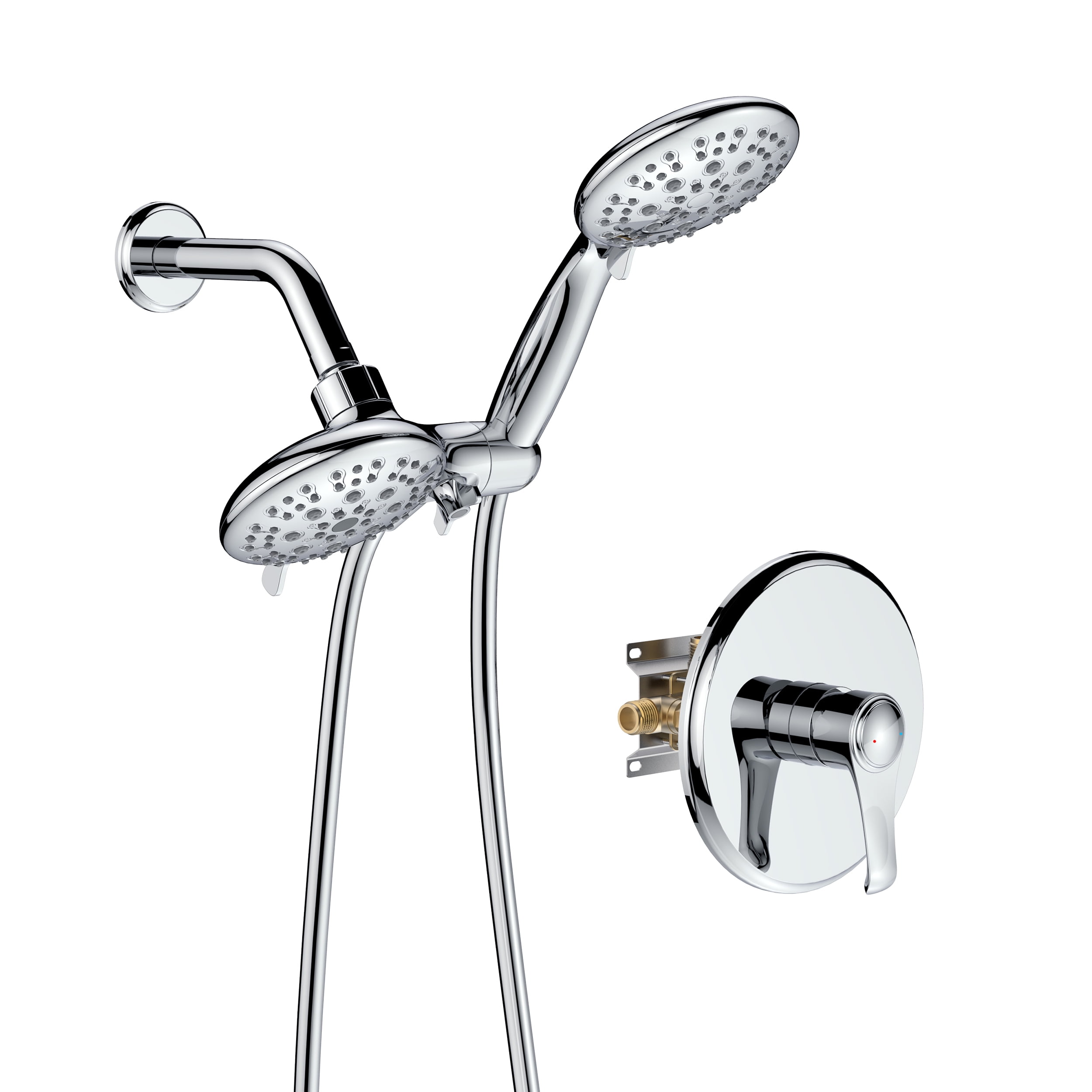 CoSoTower Large Amount Of Water Multi Function Dual Shower Head ...