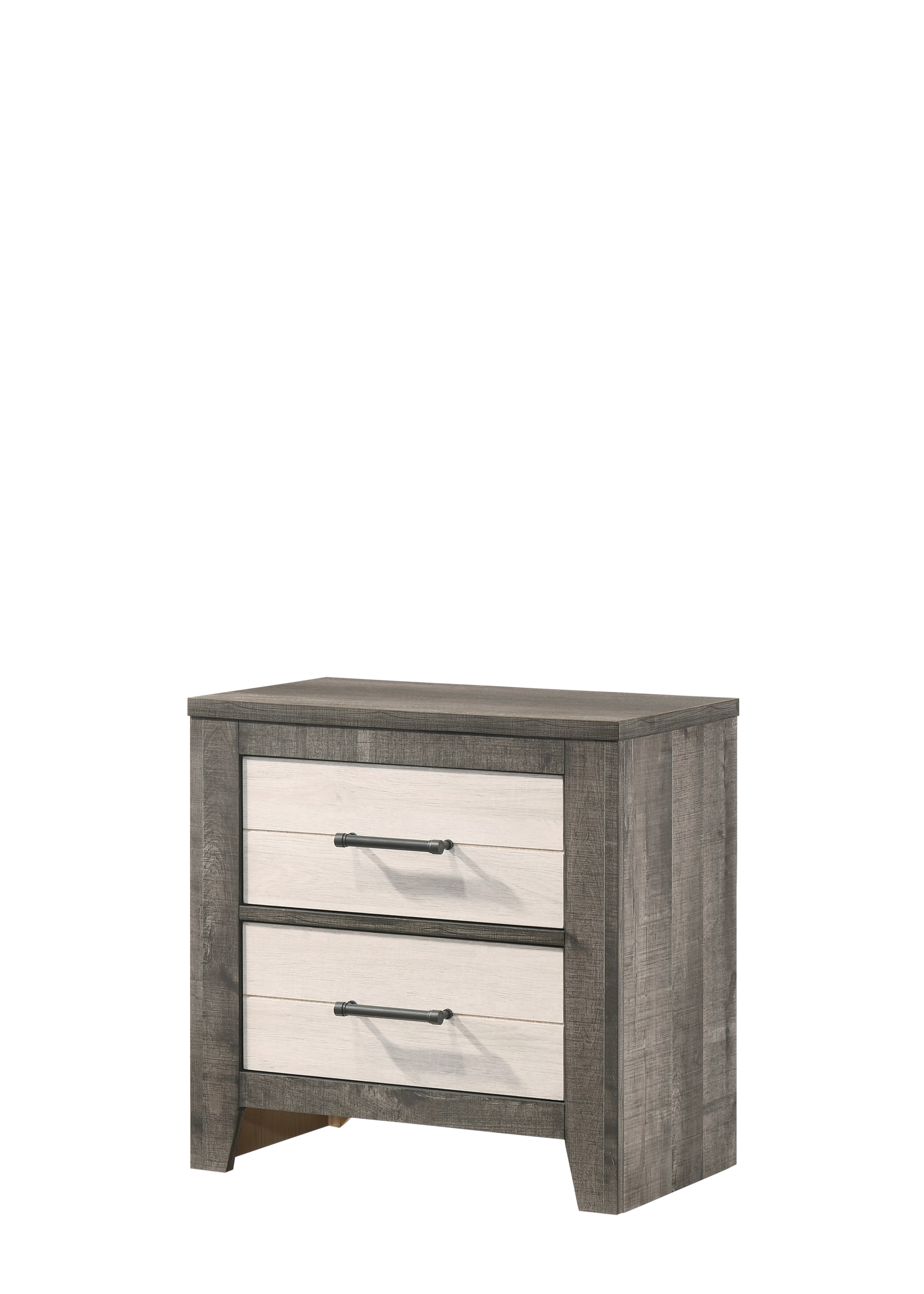 CoSoTower Nightstand - Dovetail Drawer Construction with Faux Plank ...