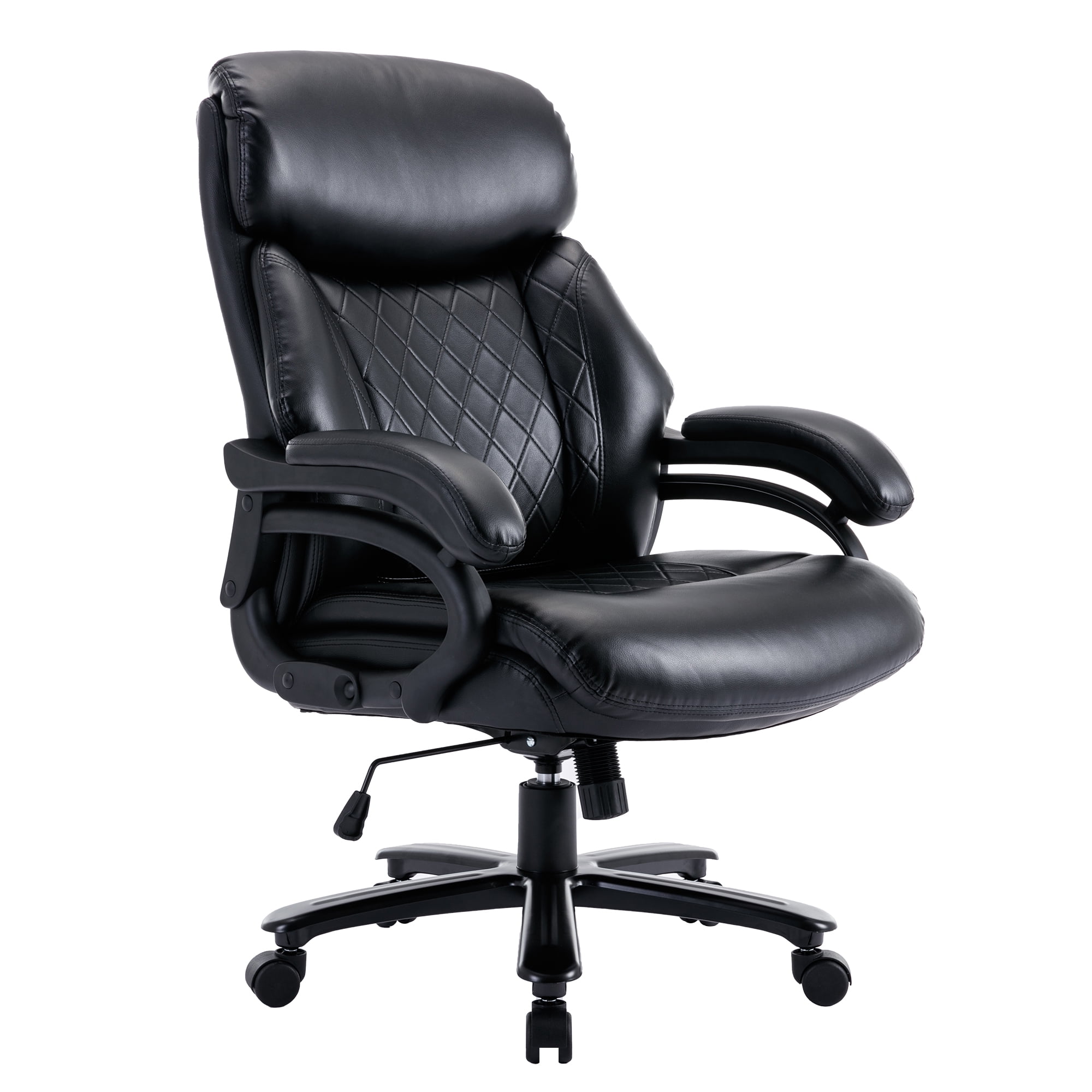CoSoTower Office Desk Chair with High Quality PU Leather, Adjustable ...