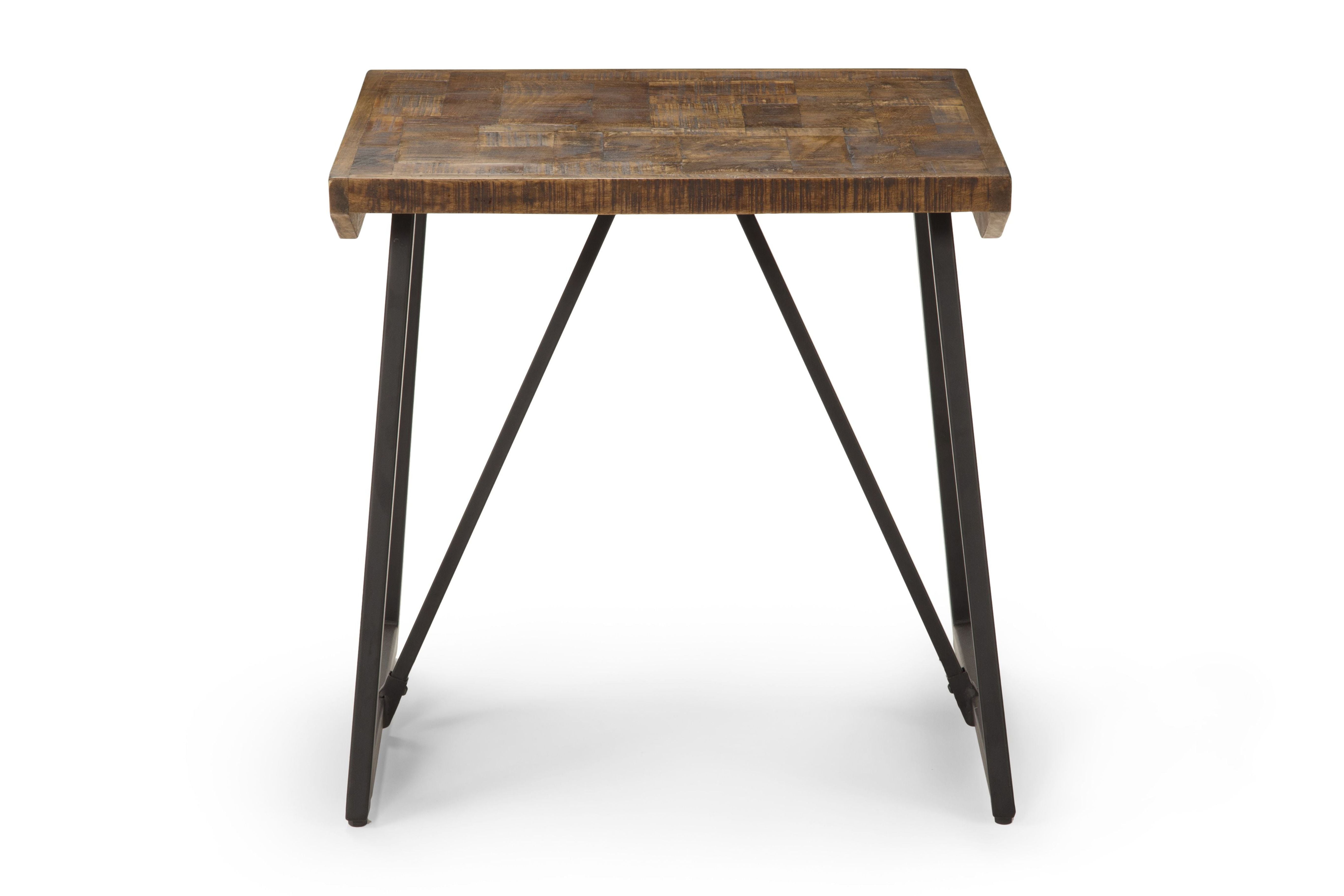 CoSoTower Parquet End Table - Brown - Walmart.com