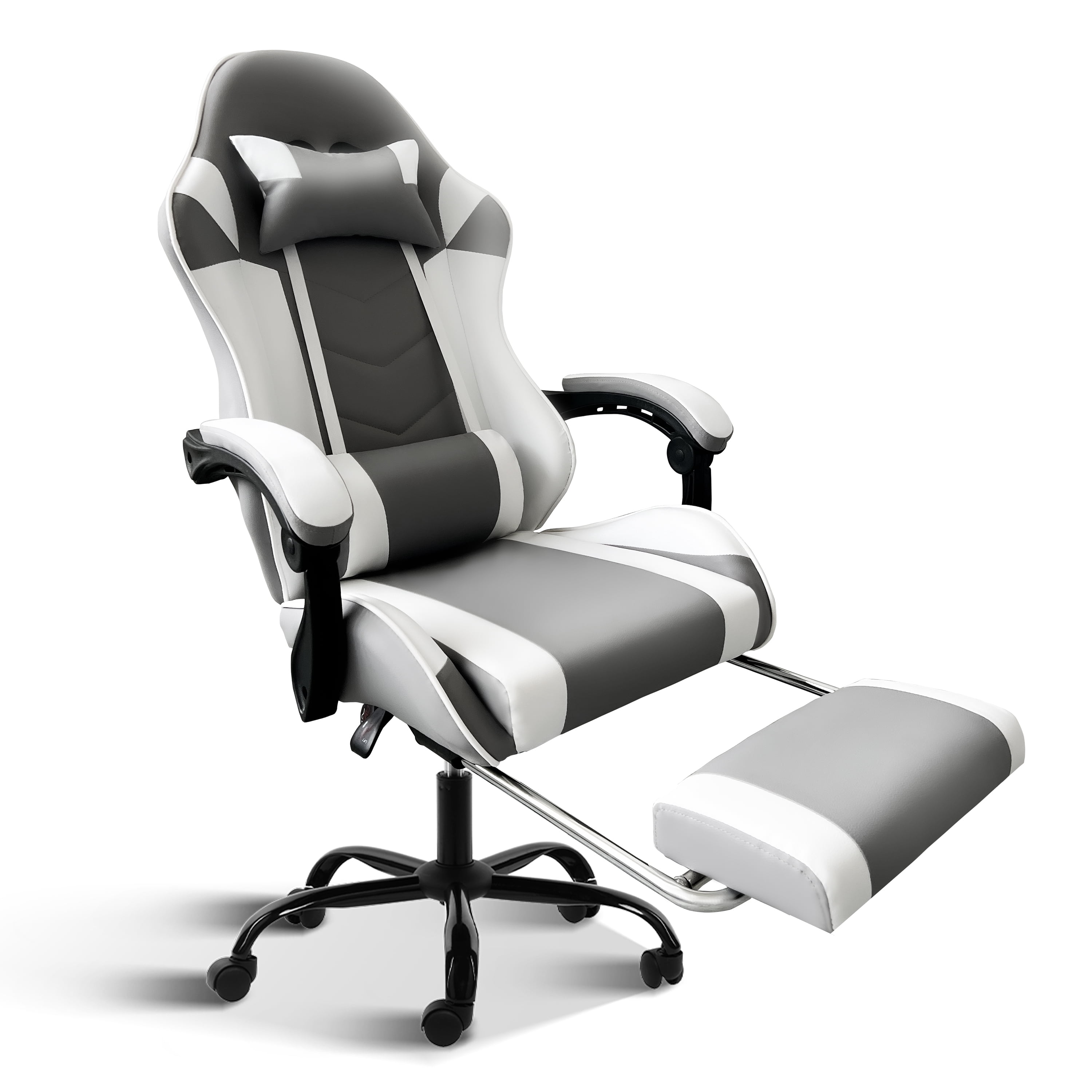 CoSoTower Racing Video Backrest and Seat Height Recliner Gaming Office ...
