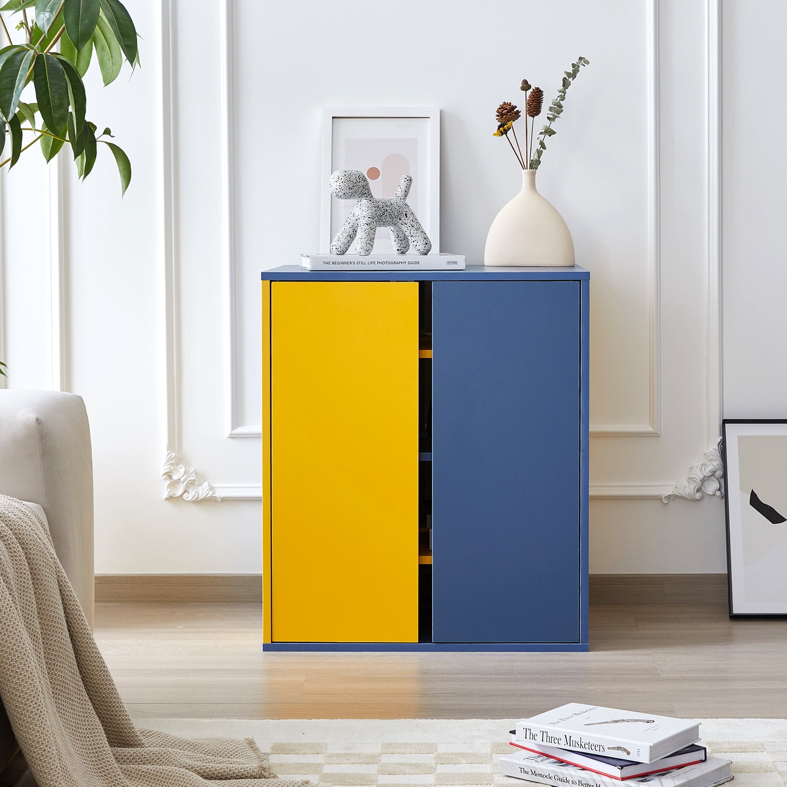 CoSoTower Storage Cabinet Modern Coffee Bar Cabinet Large Capacity ...