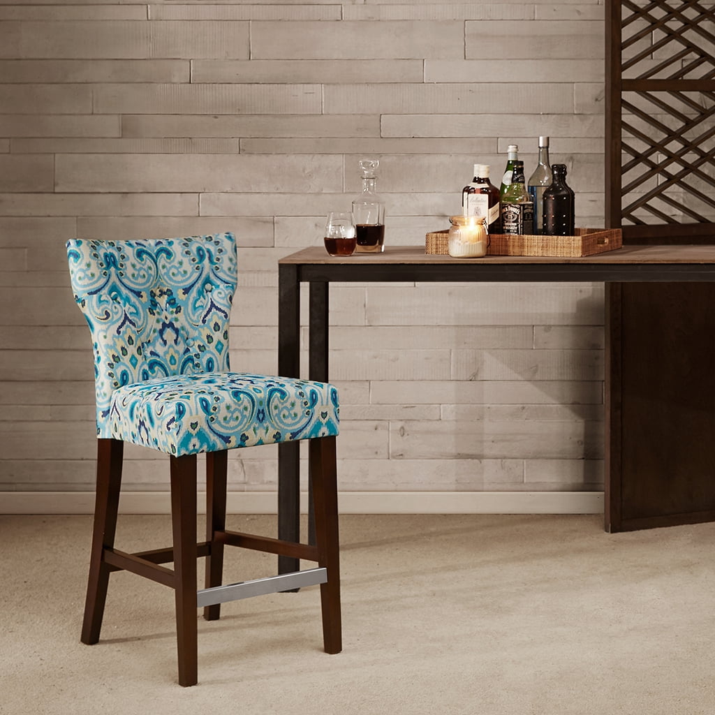CoSoTower Tufted Back Counter Stool - Walmart.com