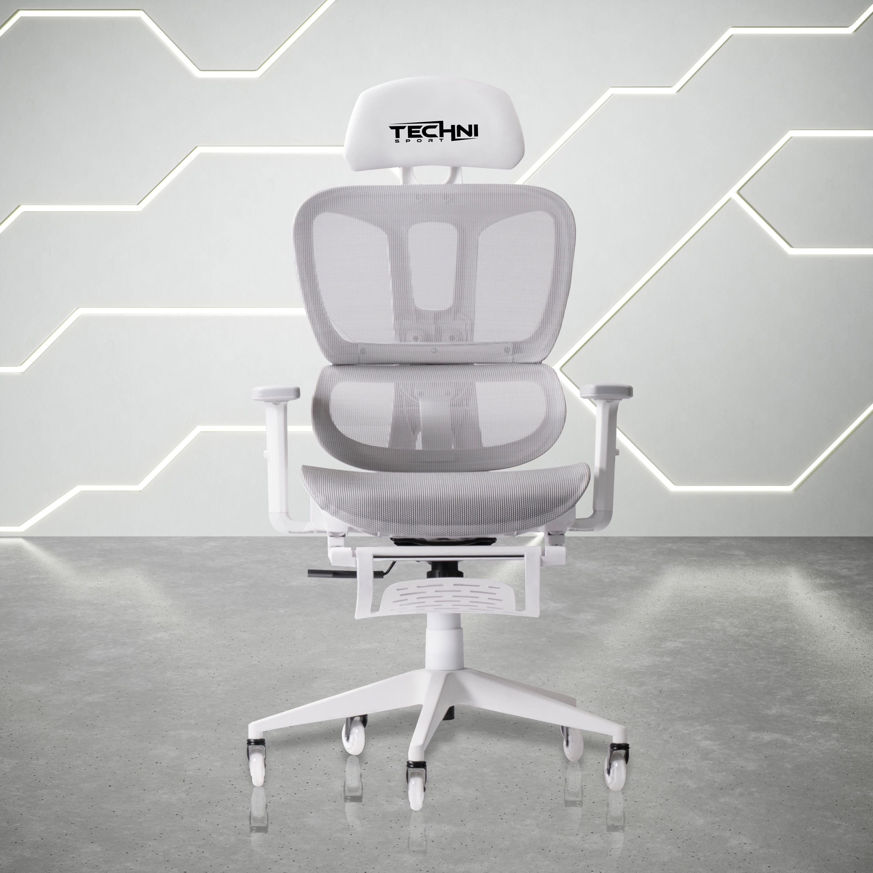 CoSoTower White Mesh Gaming Chair - Walmart.com