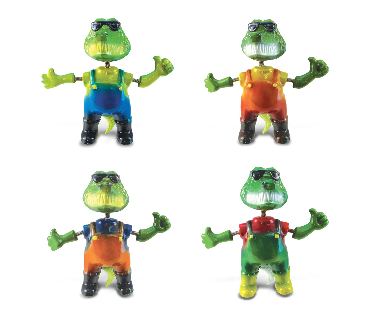 CoTa Global Cool Gator Refrigerator Bobble Magnets Set of 4 - Assorted ...