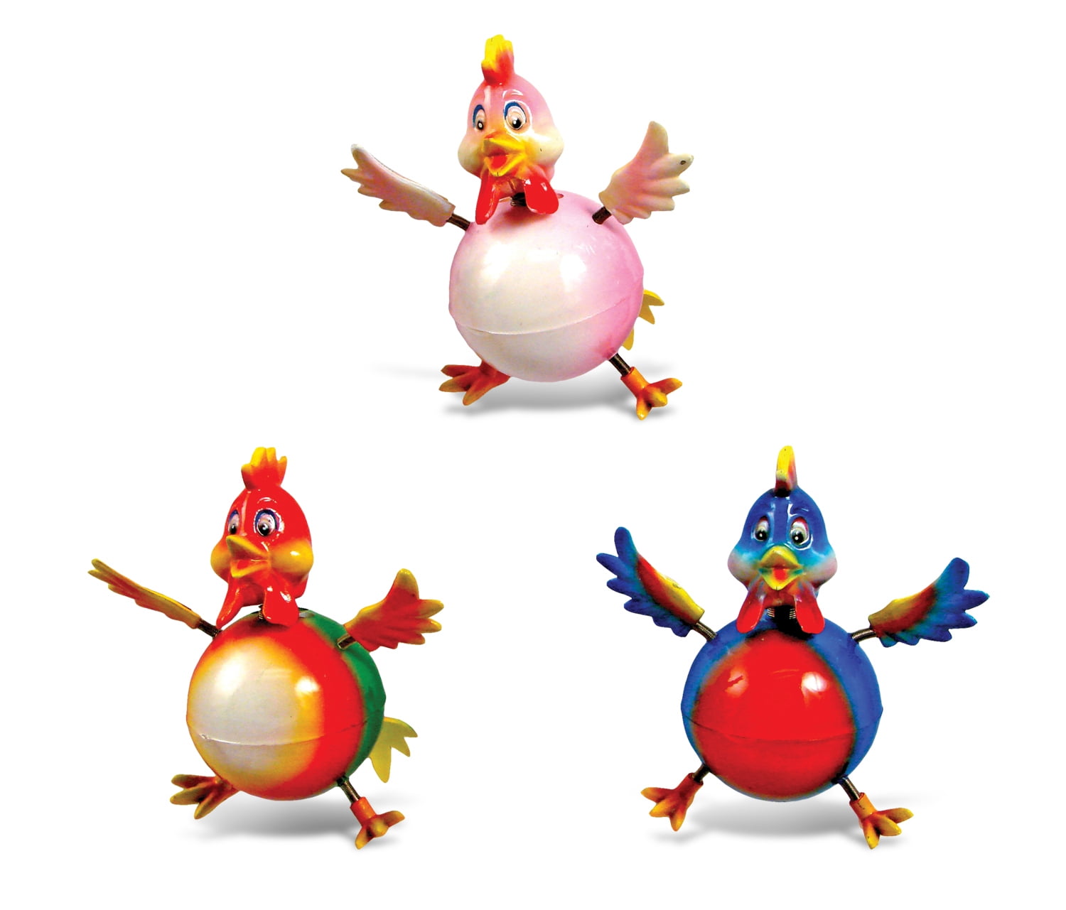 CoTa Global Fat Rooster Refrigerator Bobble Magnets Set of 3 - Assorted ...
