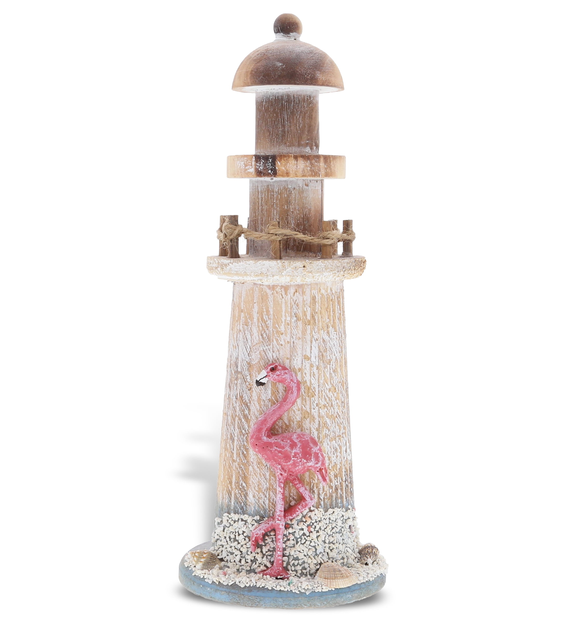 CoTa Global Flamingo Beach Lighthouse Decor - Handmade and Crafted ...