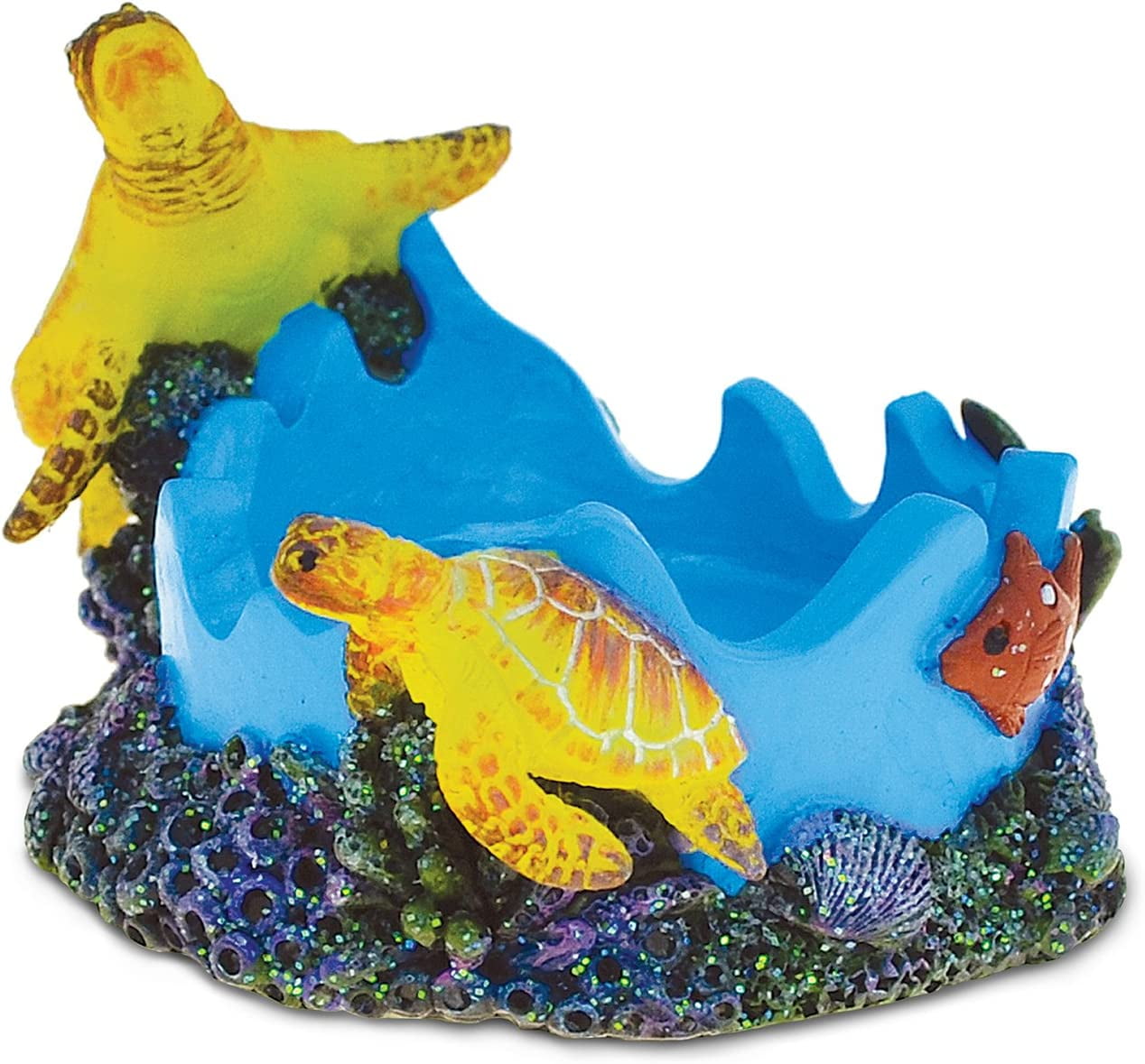 CoTa Global Nautical Sea Turtles Candle Holder Sculpture Intricate Art ...