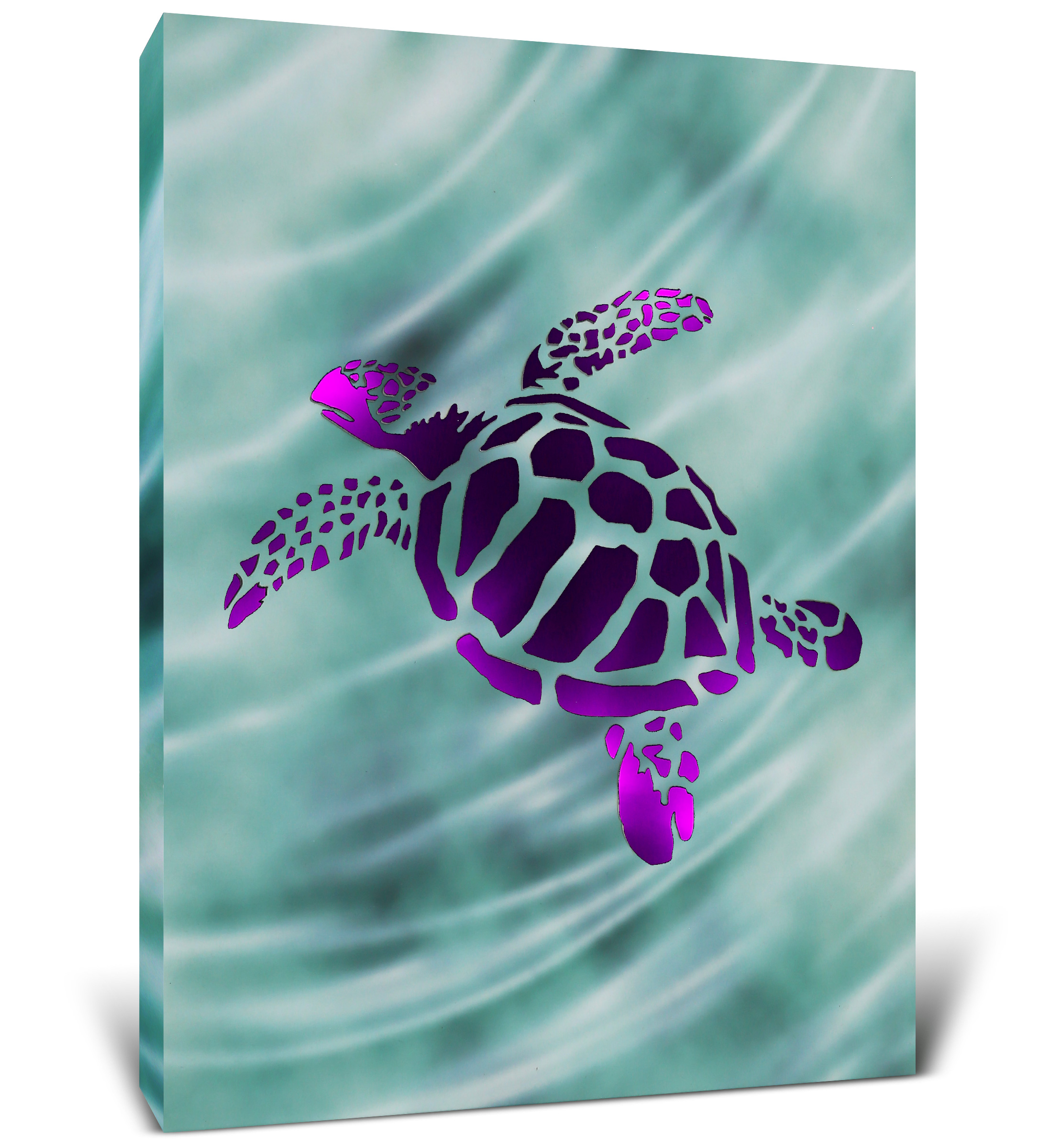 CoTa Global Sea Turtle Light Up LED Wall Art – Fun Changing Color LED ...