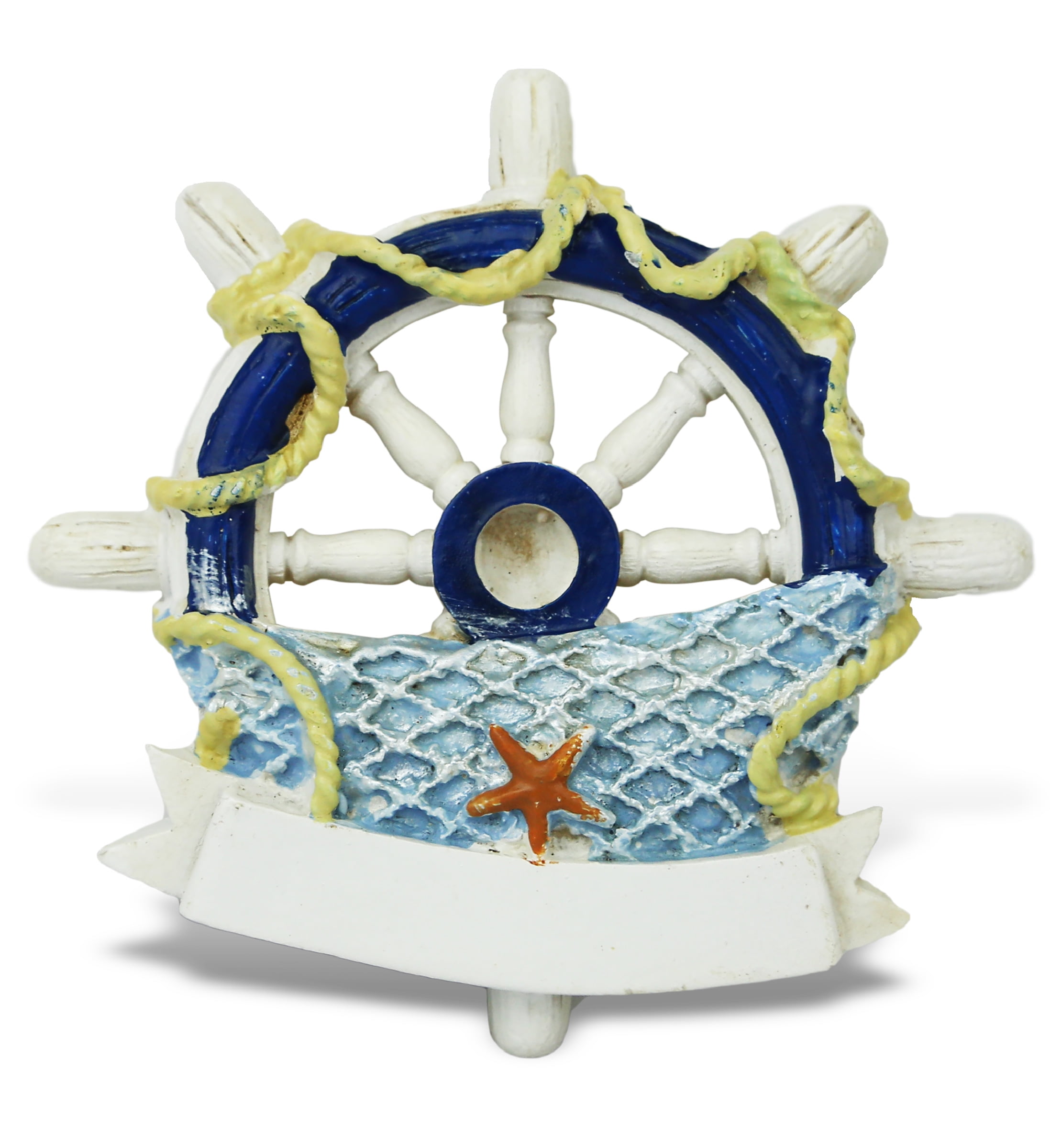 CoTa Global Ship Wheel Refrigerator Nautical Magnet - Maritime ...