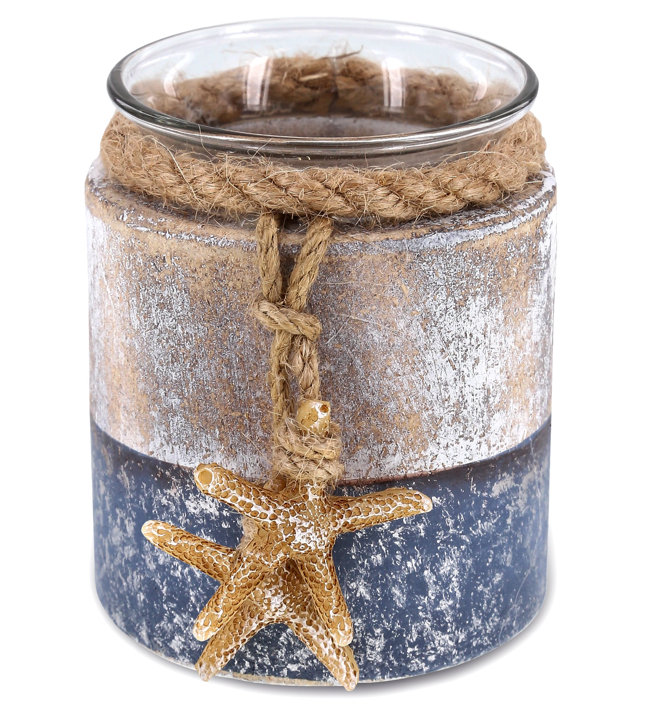 CoTa Global Silver Sea Starfish Candle Holder - Nautical Table Top ...