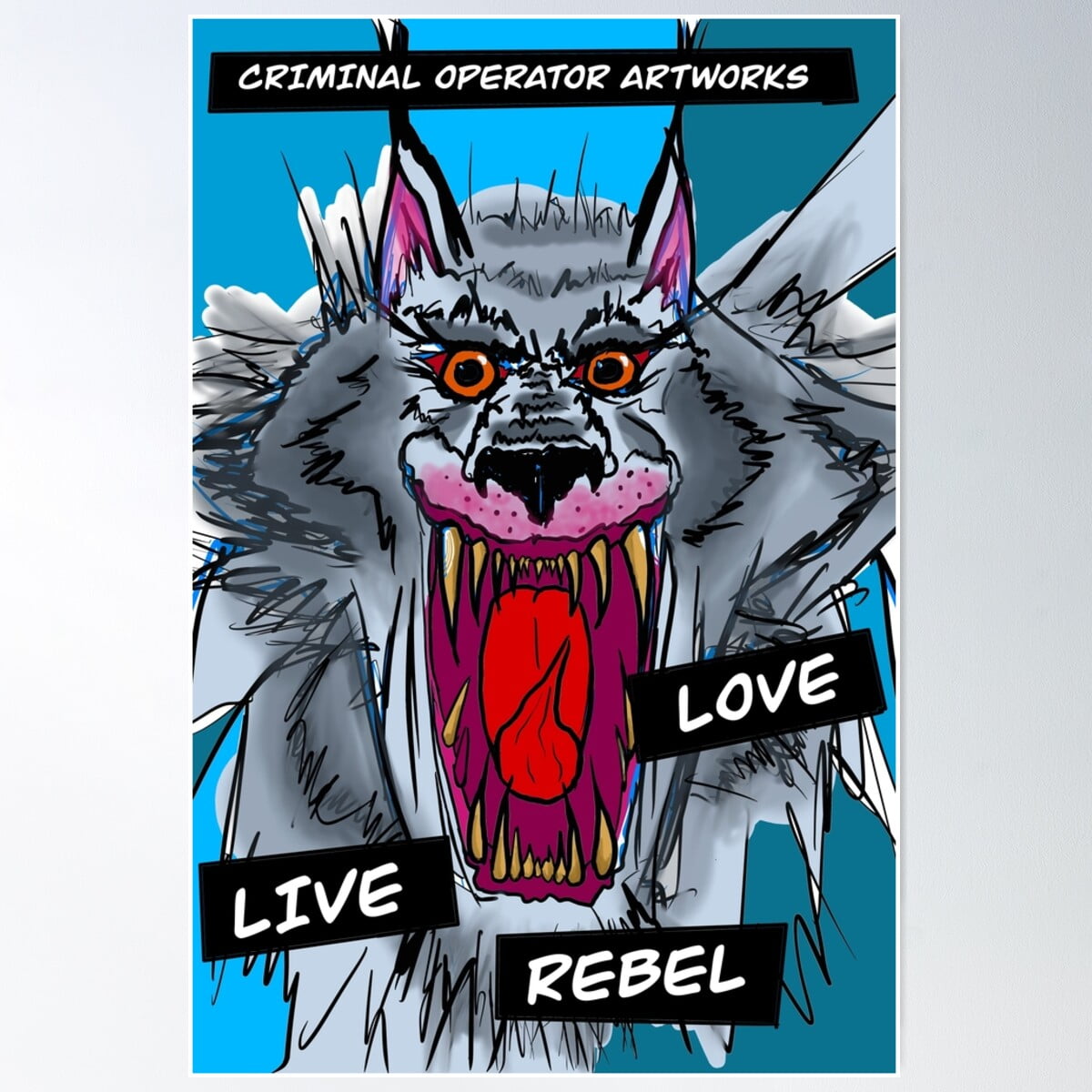 Coa Alt Poster Wall Art, Modern Wall Decor For Living Room Bedroom ...