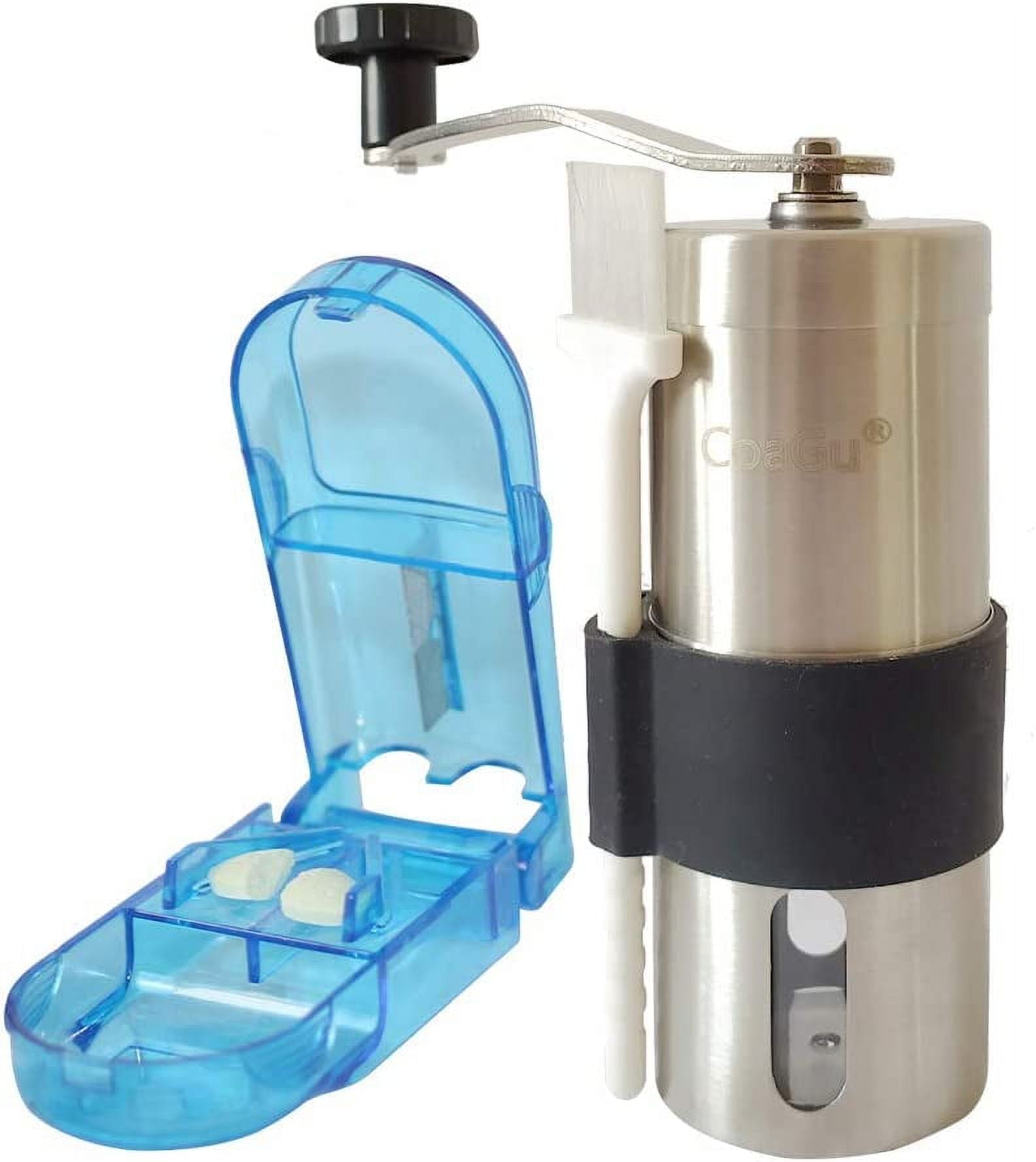 CoaGu Heavy Duty Pill Crusher, Medicine Grinder with Adjustable Fitting ...