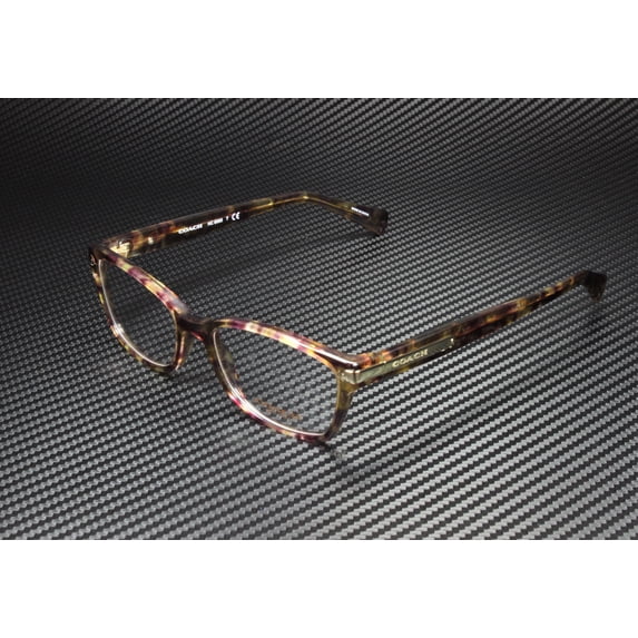 Coach HC6065 Women's Prescription Eyeglasses, Light Brown Confetti ...
