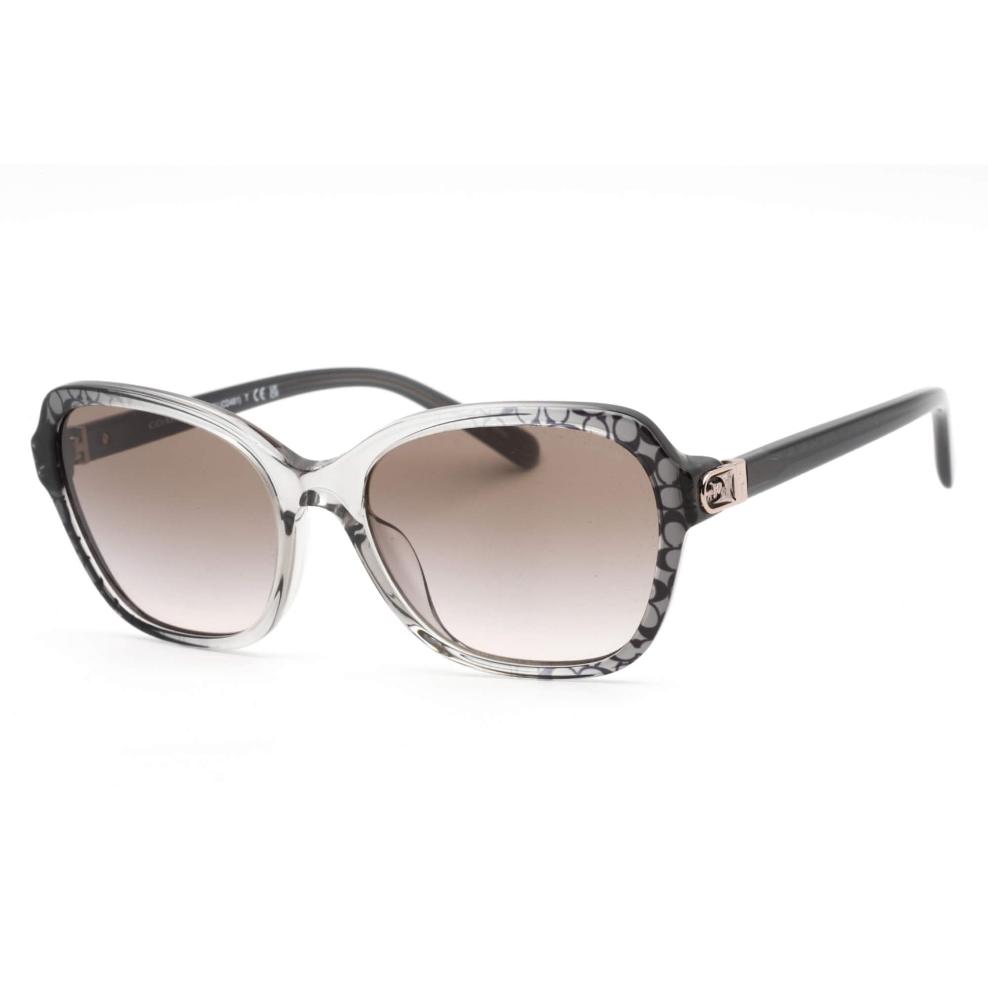 Coach 0HC8349U 57103B Women's Grey Gradient Frame Sunglasses - Walmart.com
