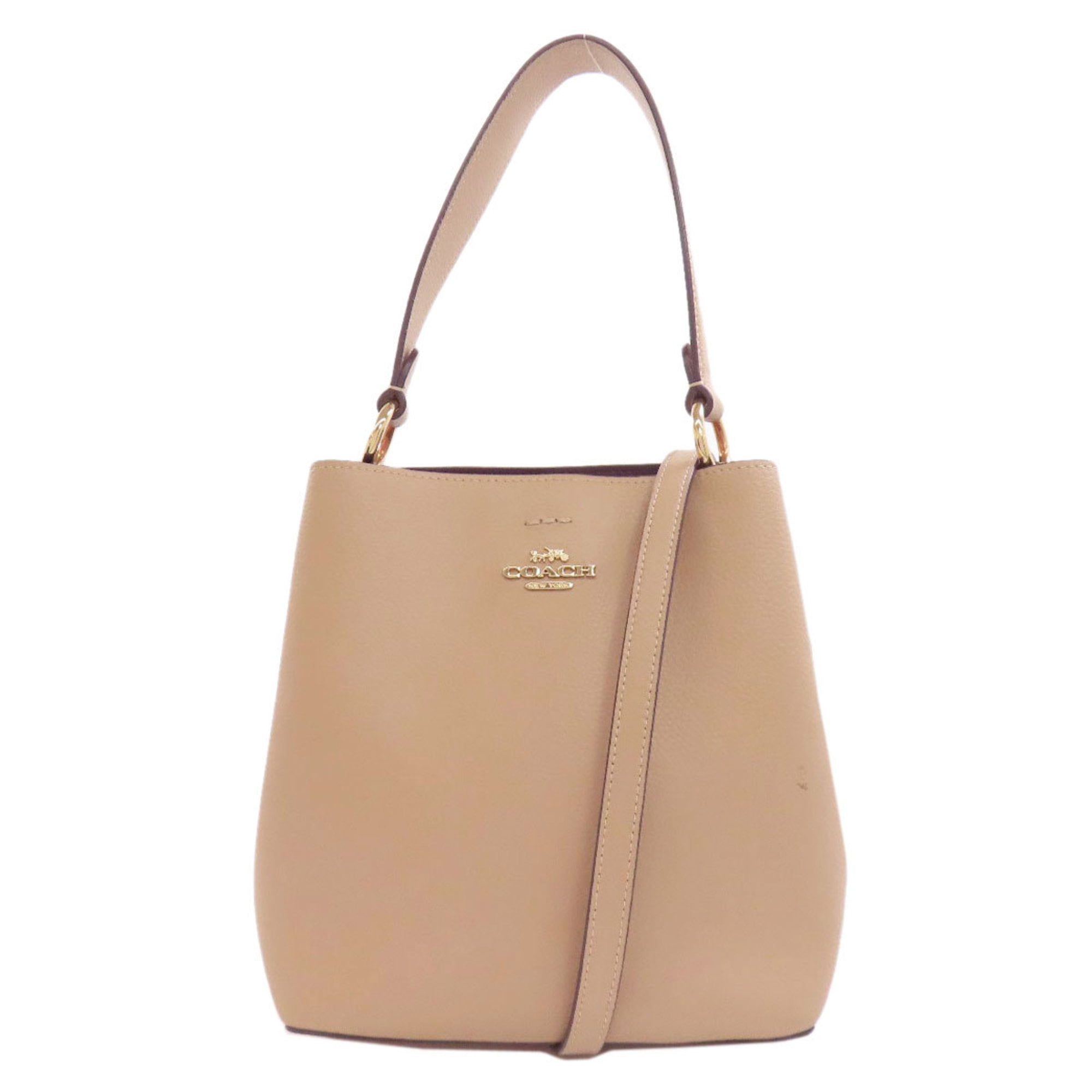 Pre-Owned Coach 1011 Small Town Bucket Handbag Leather Women's COACH ...