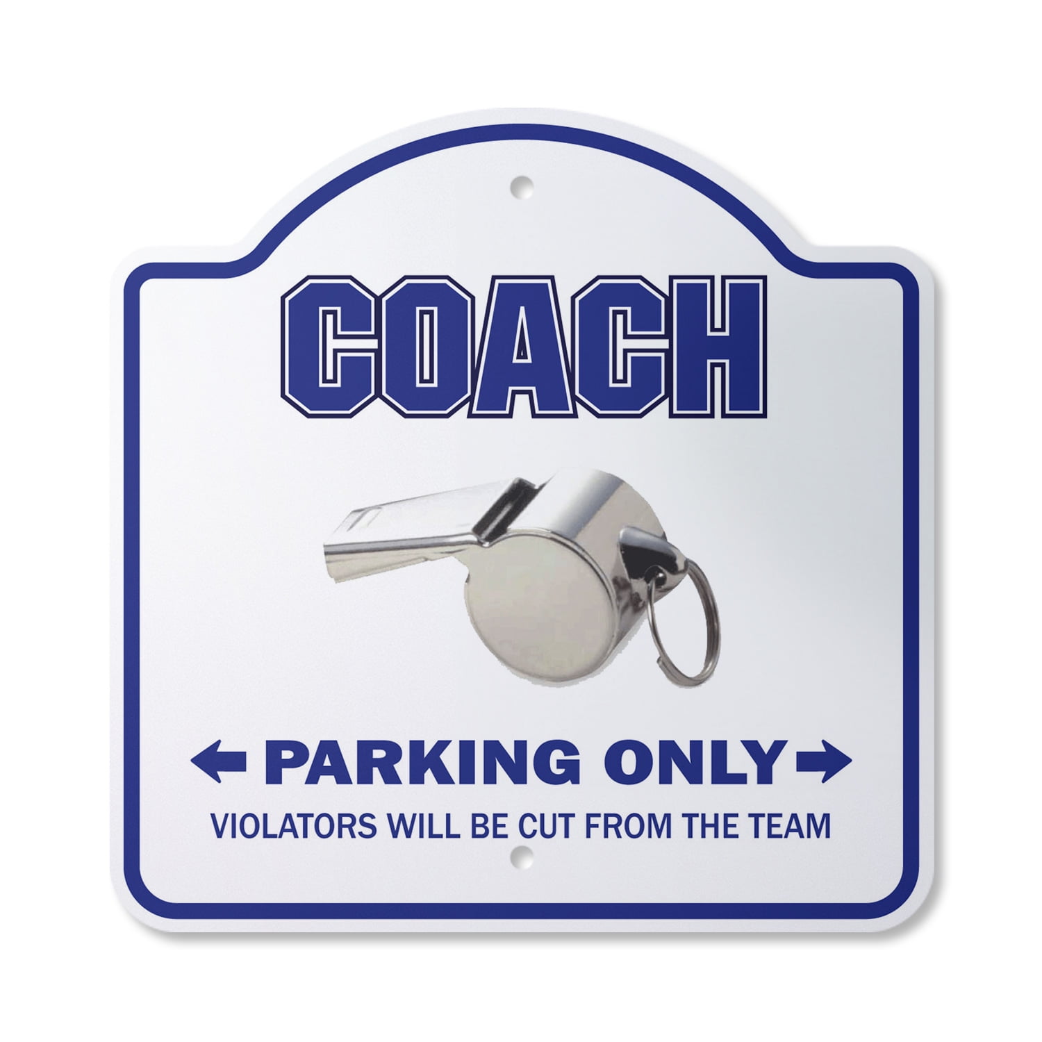 Coach 14" X 14" Sign | Indoor/Outdoor Plastic | SignMission Designer ...