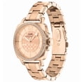 Coach (14503142) Boyfriend Crystal Bezel Logo Dial Rose Gold Toned ...