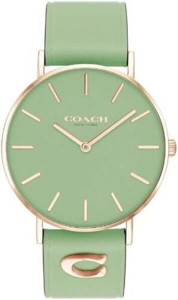 Coach Perry Women's Watch 14503921 with 36mm Green Dial and Green ...