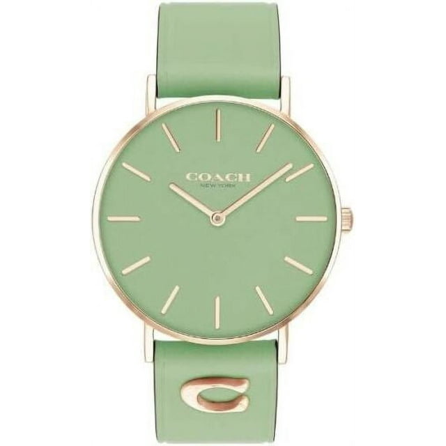 Coach Perry Women's Watch 14503921 with 36mm Green Dial and Green ...