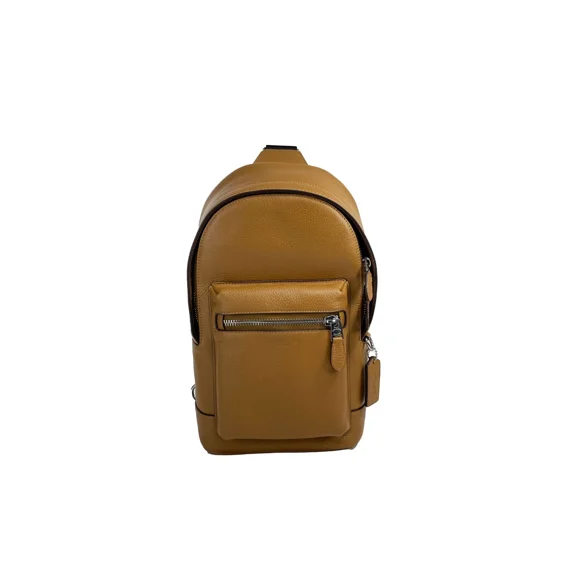 Coach (2540) West Pebbled Leather Sling Pack Backpack Bag - Walmart.com