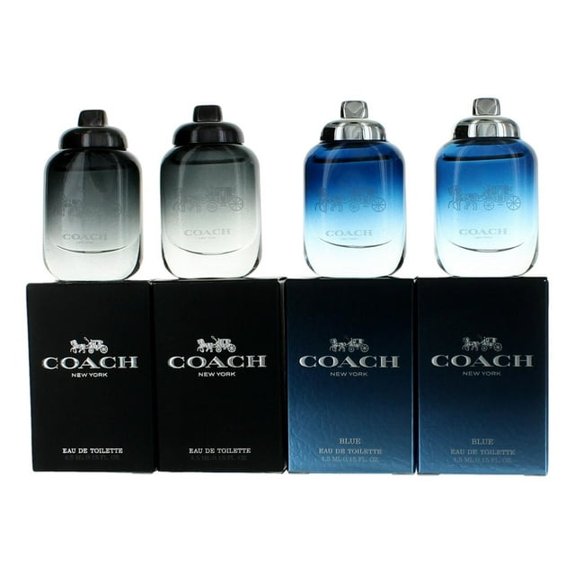 Coach 4 Piece Fragrance Gift Set for Men - Walmart Business Supplies