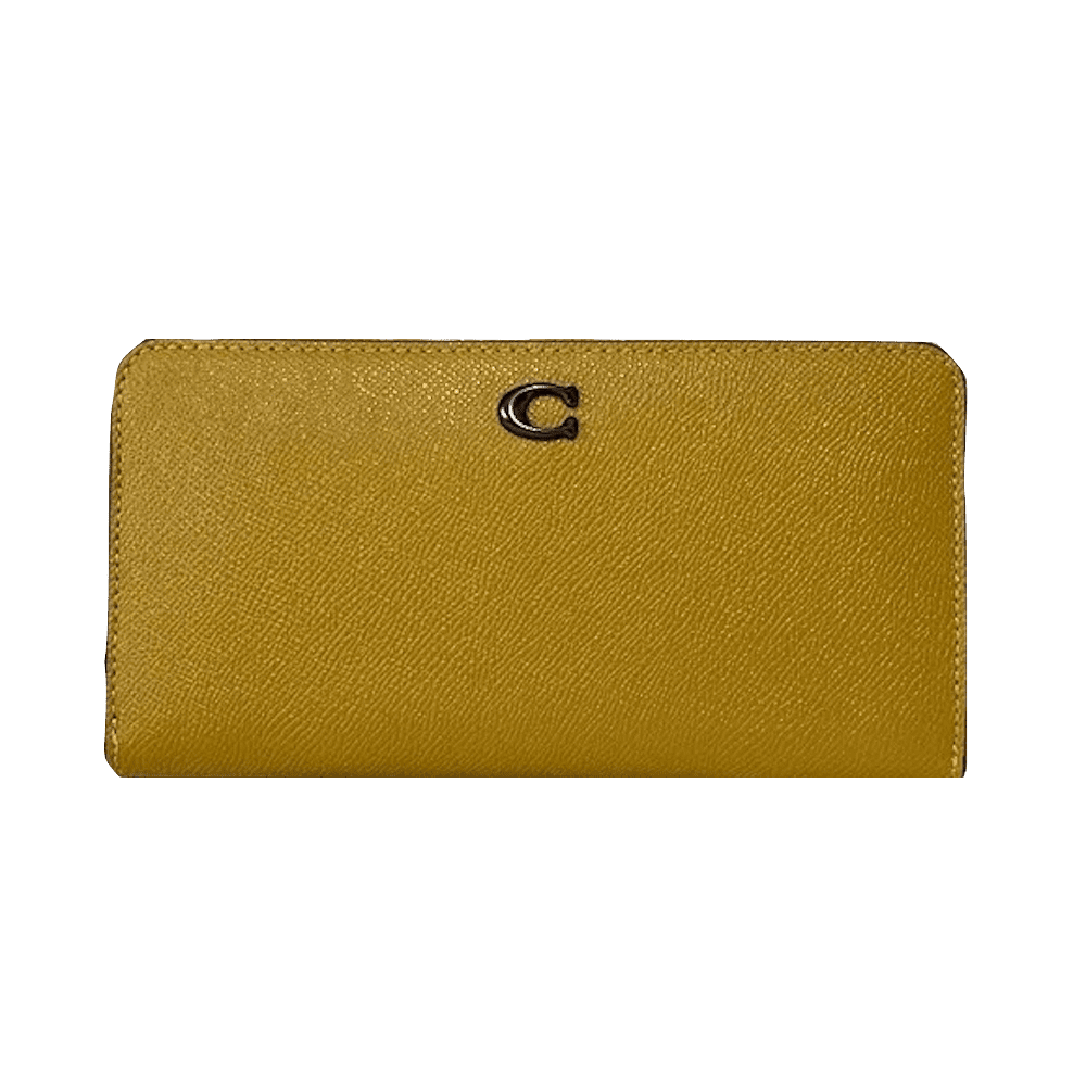 Coach Accordion Zip Wallet Pewter/Flax - Walmart.com