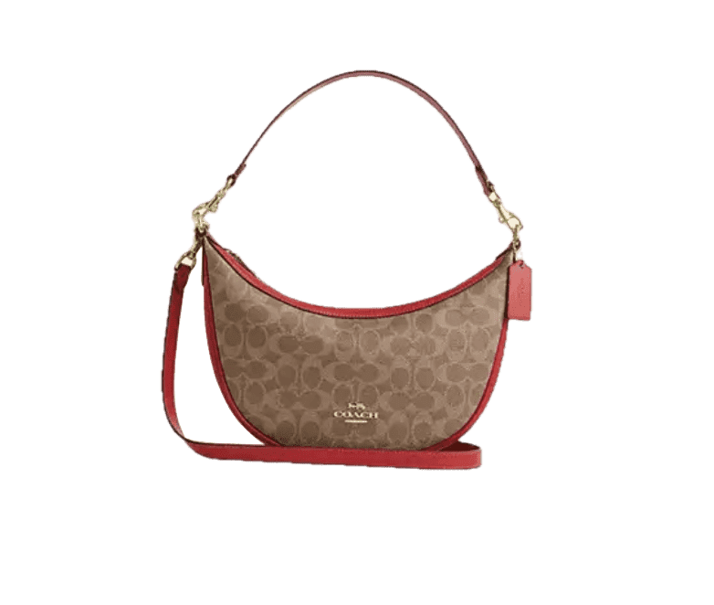 COACH Coach Aria Signature Canvas Shoulder Bag Women's Purse - Walmart.com