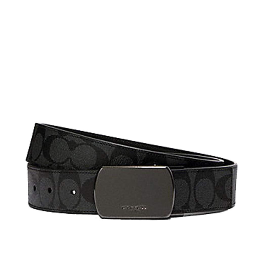 Coach Belt Signature Leather Black CC Logo 91286 M19 44 42 - Walmart.com